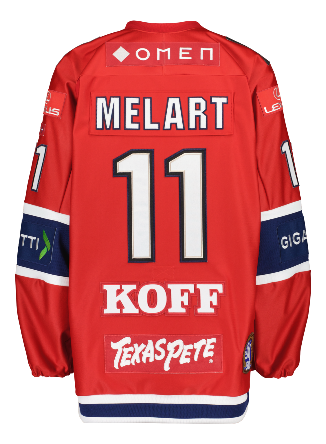 HIFK Game Worn Pelipaita, Punainen 2025-2026 - HIFK shop
